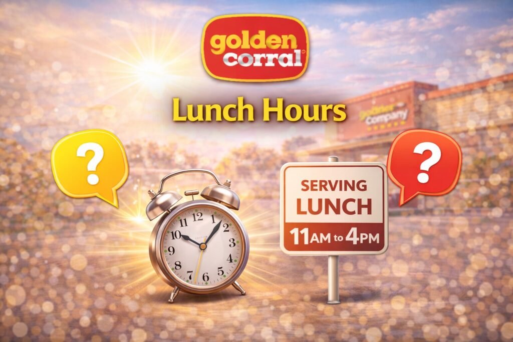 Updated Golden Corral Lunch Hours in 2026